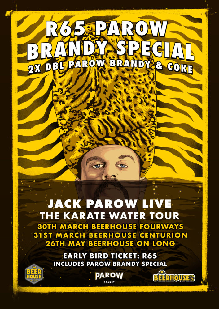 The Jack Parow Brandy Special Launch Tour at Beerhouse – BEERHOUSE